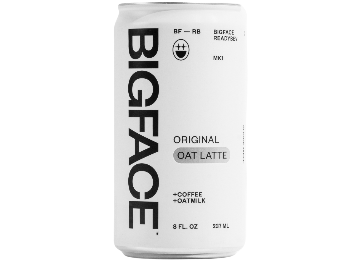 BIGFACE Readybev -Original iced oat latte – BIGFACE BRAND